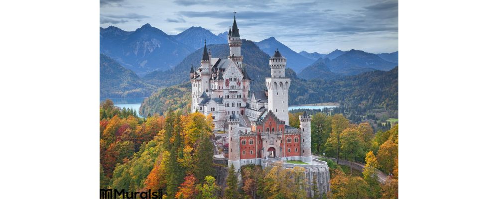 Neuschwanstein Castle Germany Wall Mural